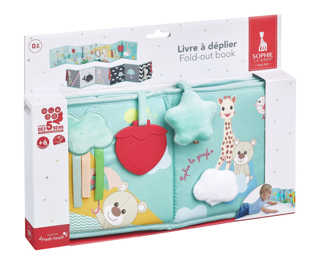 Fold-Out Book - Sophie La Girafe